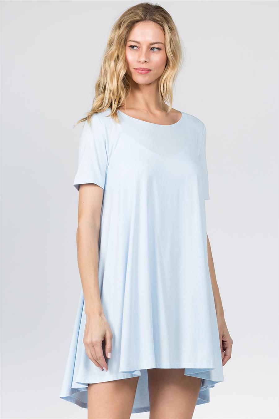 BETSY SWING DRESS - SKY BLUE – SOCIAL GRACE CO