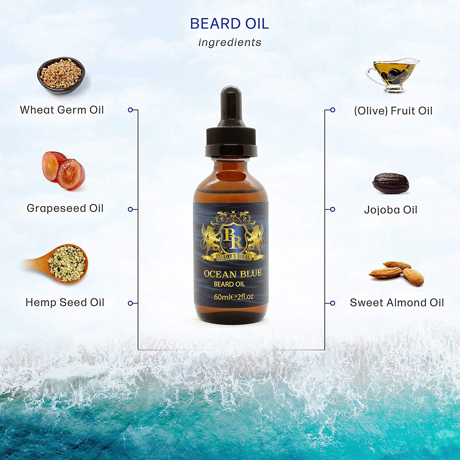 Conditioning and softening Beard Oil for Beard, Mustache or Goatee ...