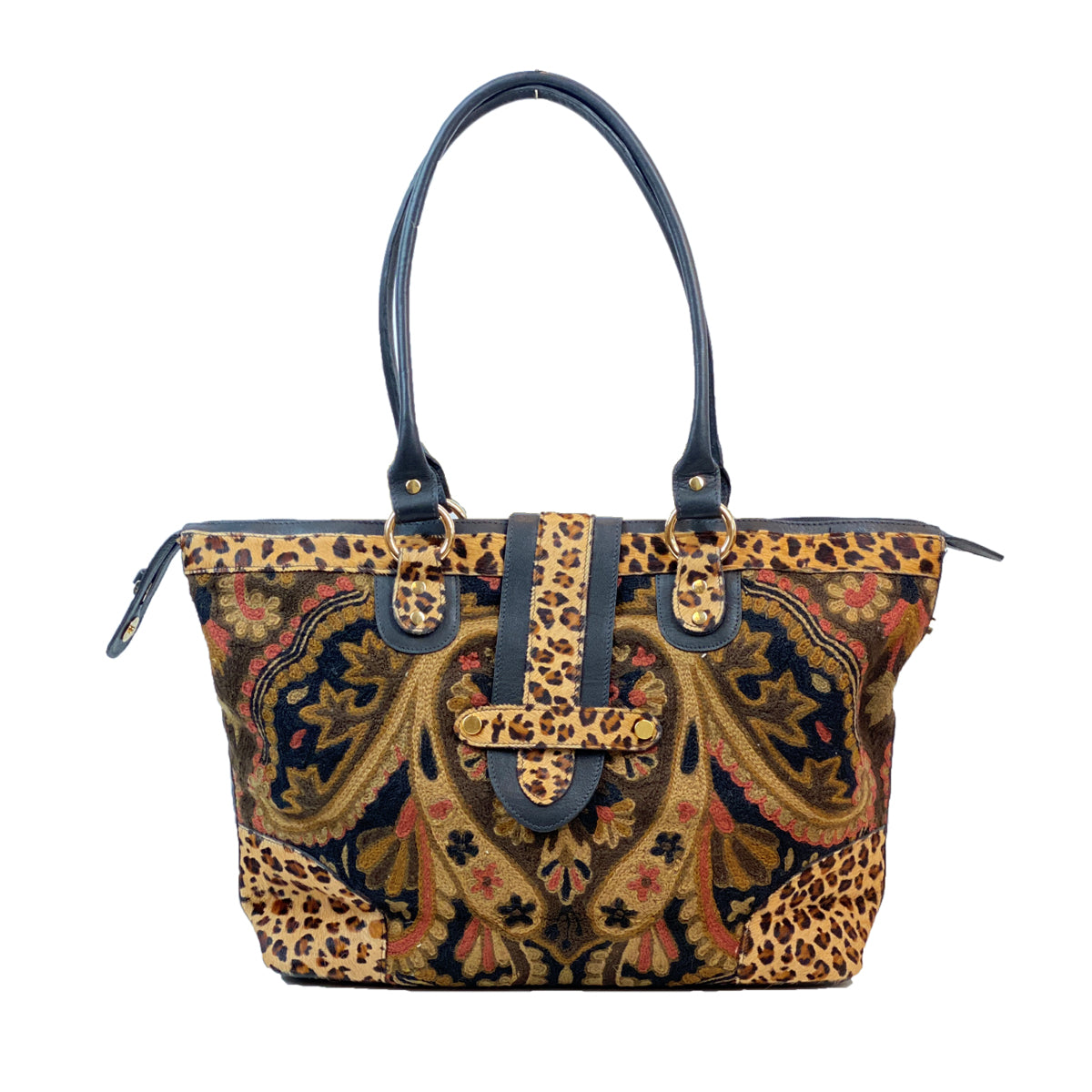 CLEVER CARRIAGE CREWEL EMBROIDERED SATCHEL – SOCIAL GRACE CO